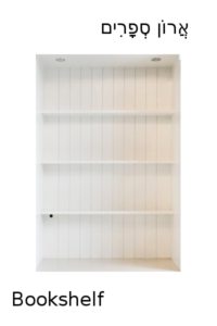 How to Say Bookshelf in Hebrew? - eHebrew.net